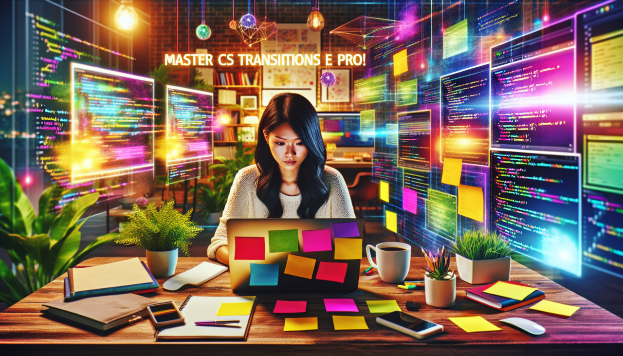 Comment créer des effets de transition en CSS ? - CSS débutant