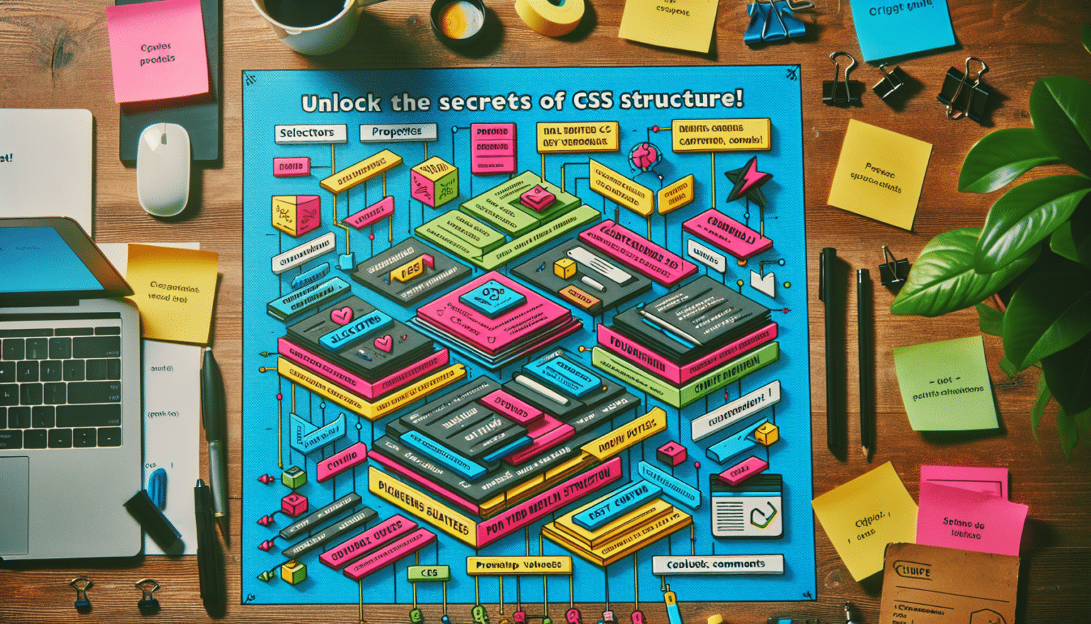 Comment structurer un fichier CSS pour un projet ? - CSS débutant