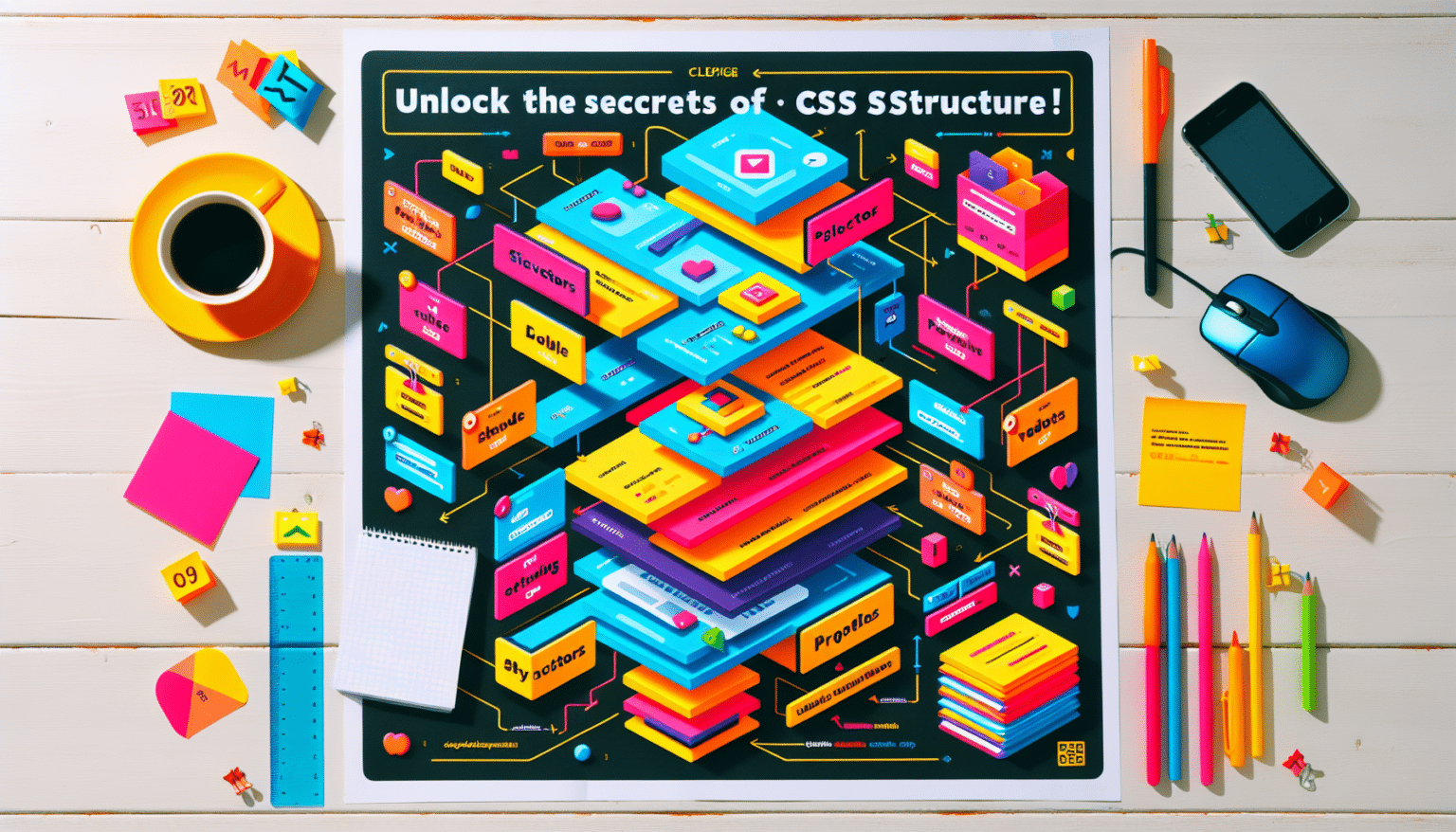 Comment structurer un fichier CSS pour un projet ? - CSS débutant